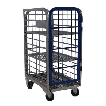 Mobile Milk Trolley | Easy Dairy Transport for Warehousing & Retail