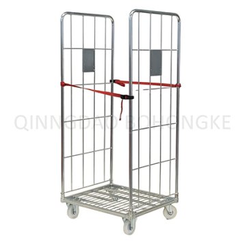 2 Sided Roll Cage For Logistics | With Adjustable Strap Removable ISO ...